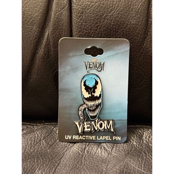 Marvel | Accessories | Marvel Venom Uv Reactive Enamelpin | Poshmark